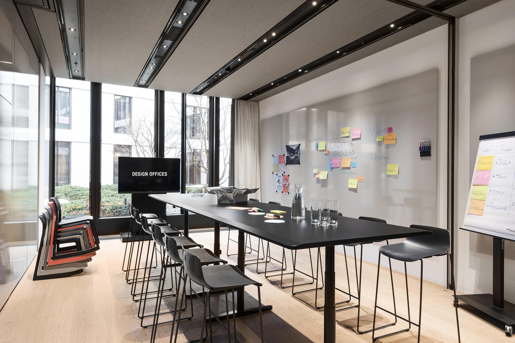 Shared office and meeting rooms in Munich I Design Offices